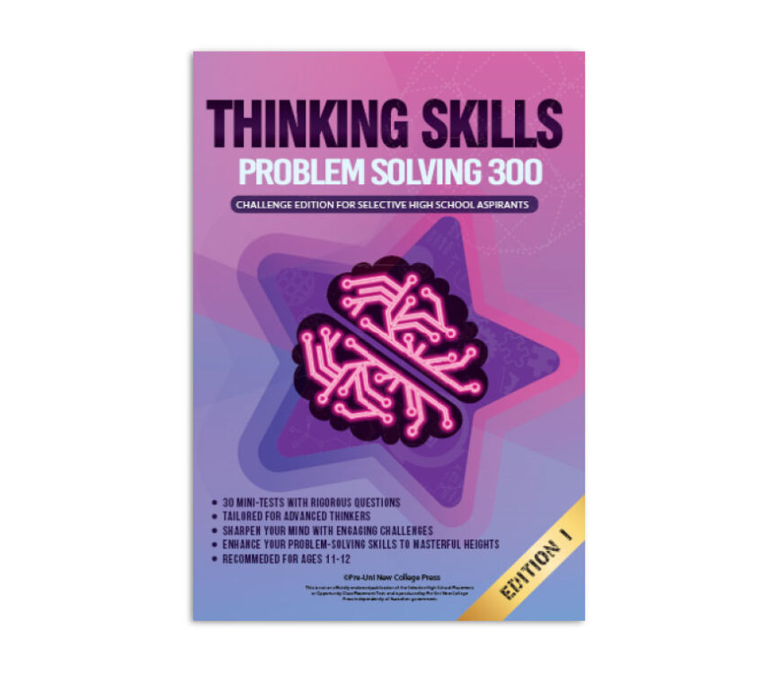 Thinking Skills-Problem Solving 300 - Pre-Uni New College Book Store
